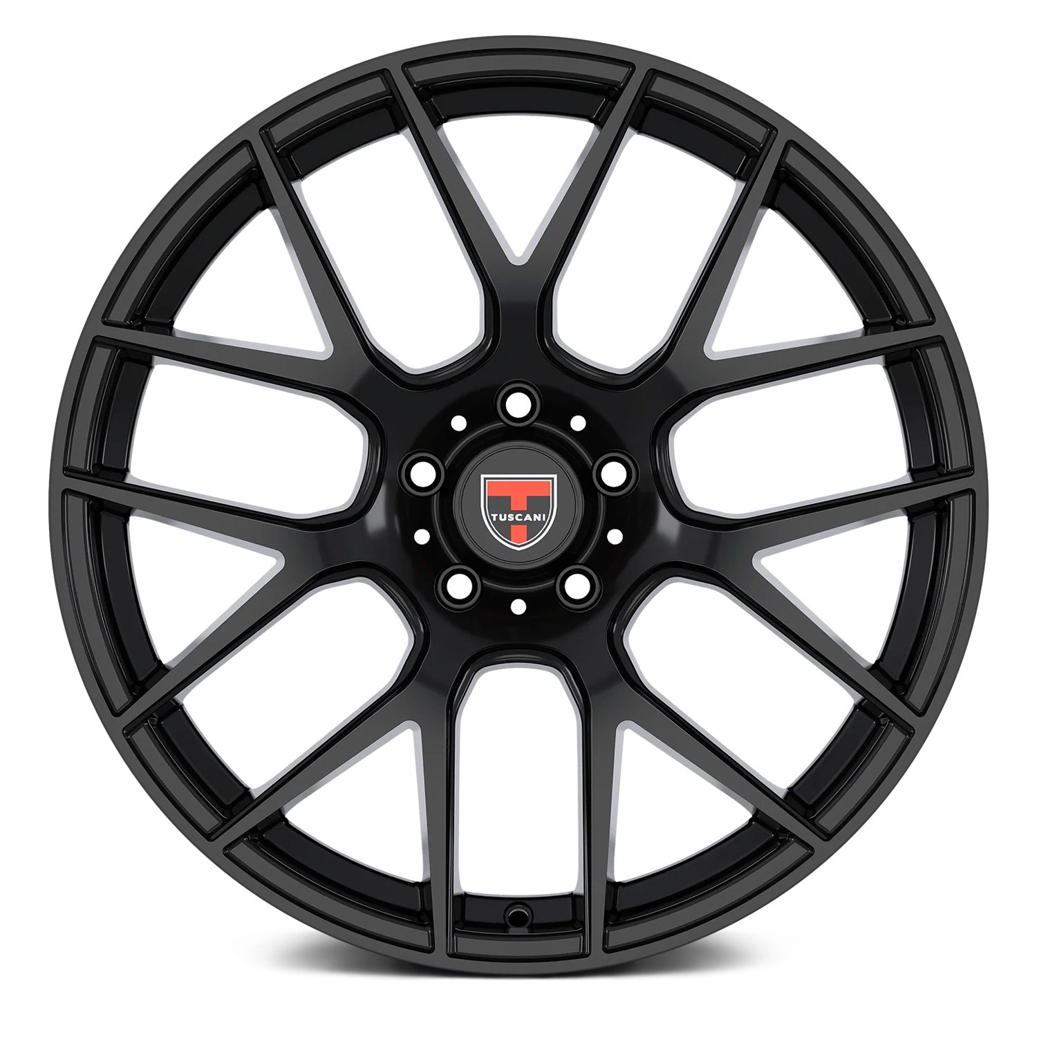 TUSCANI® 204 Wheels - Gloss Black Rims