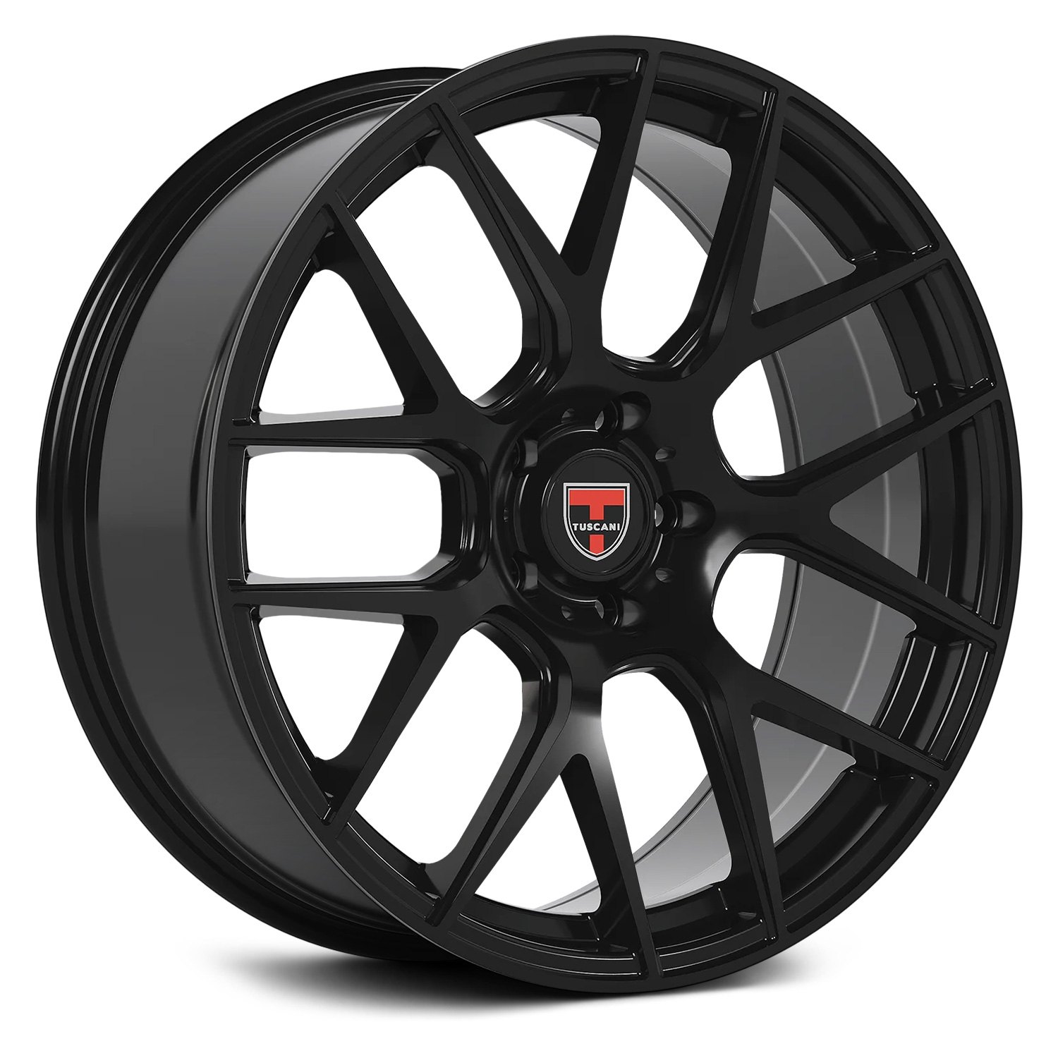 TUSCANI® 204 Wheels - Gloss Black Rims