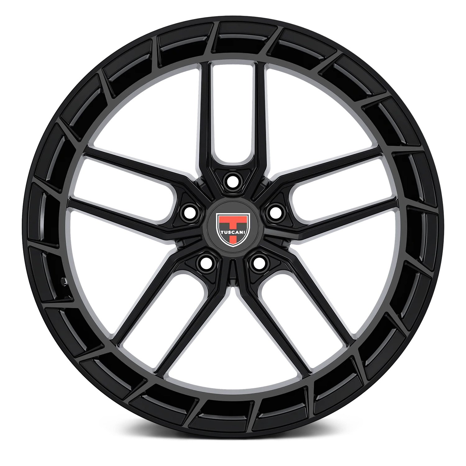 TUSCANI® 206 Wheels - Gloss Black Rims