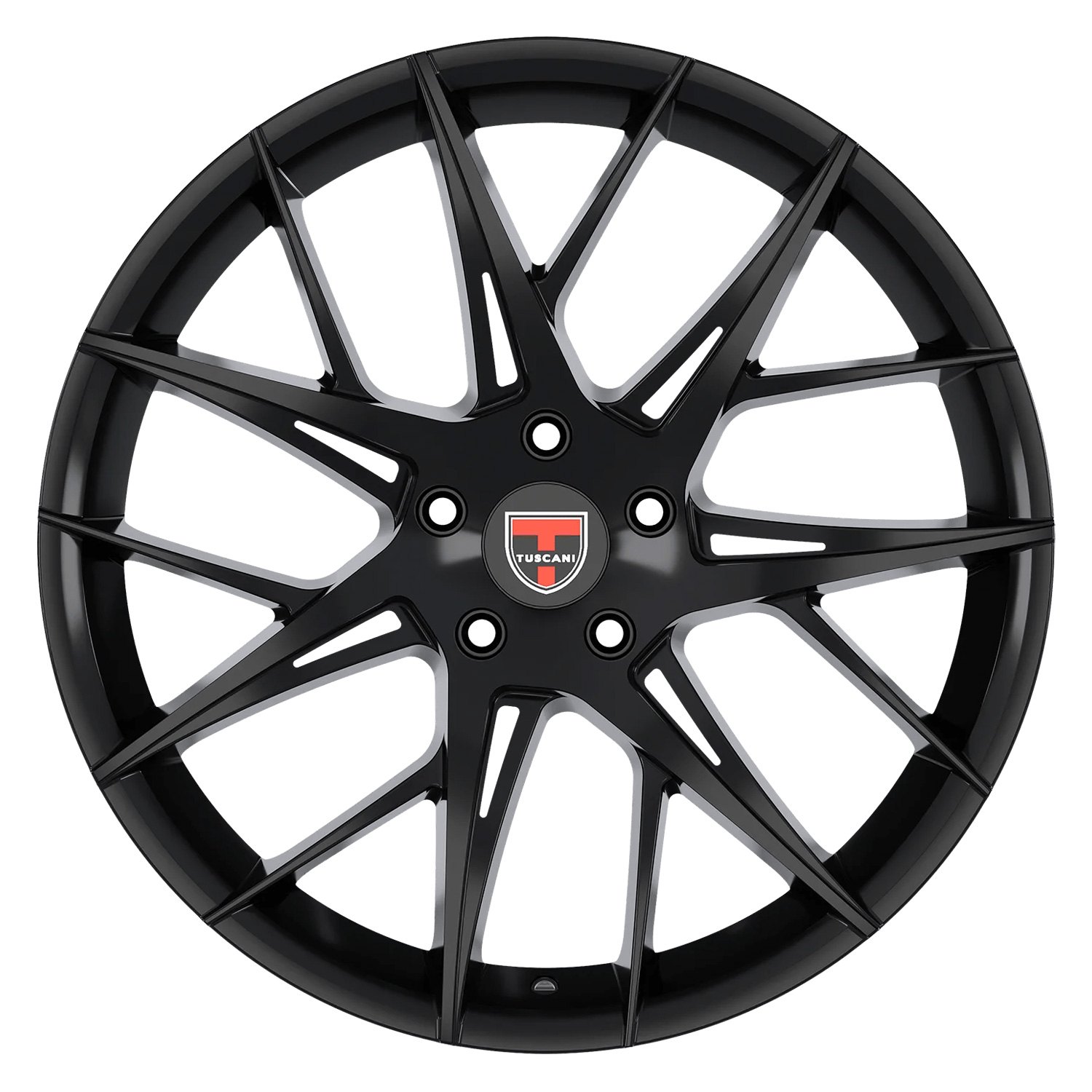 TUSCANI® 208 Wheels - Gloss Black Rims