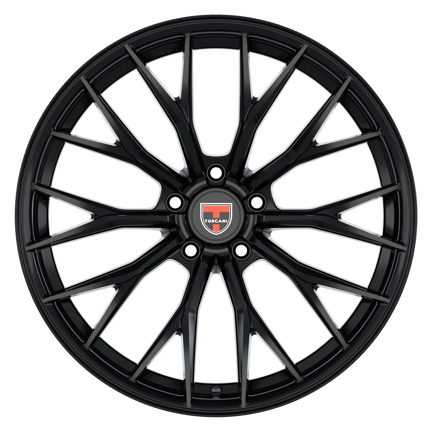 TUSCANI® 210 Wheels - Gloss Black Rims