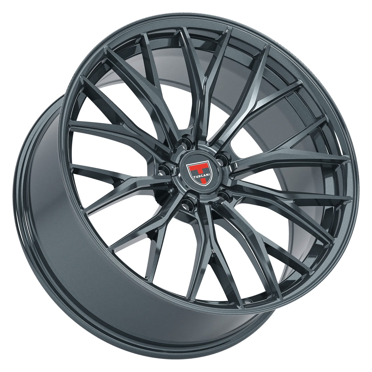 TUSCANI® 210 Wheels - Gunmetal Rims