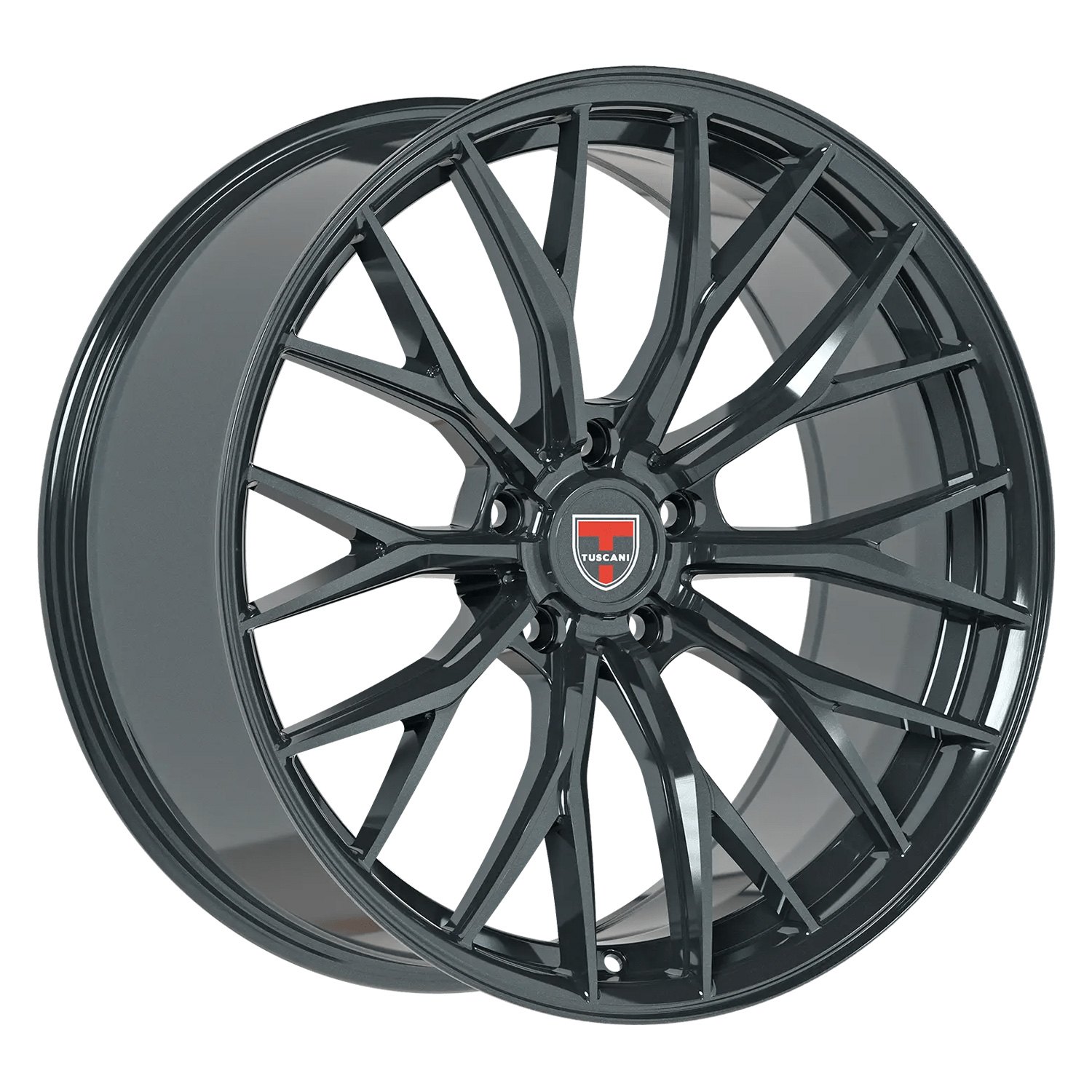 TUSCANI® 210 Wheels - Gunmetal Rims