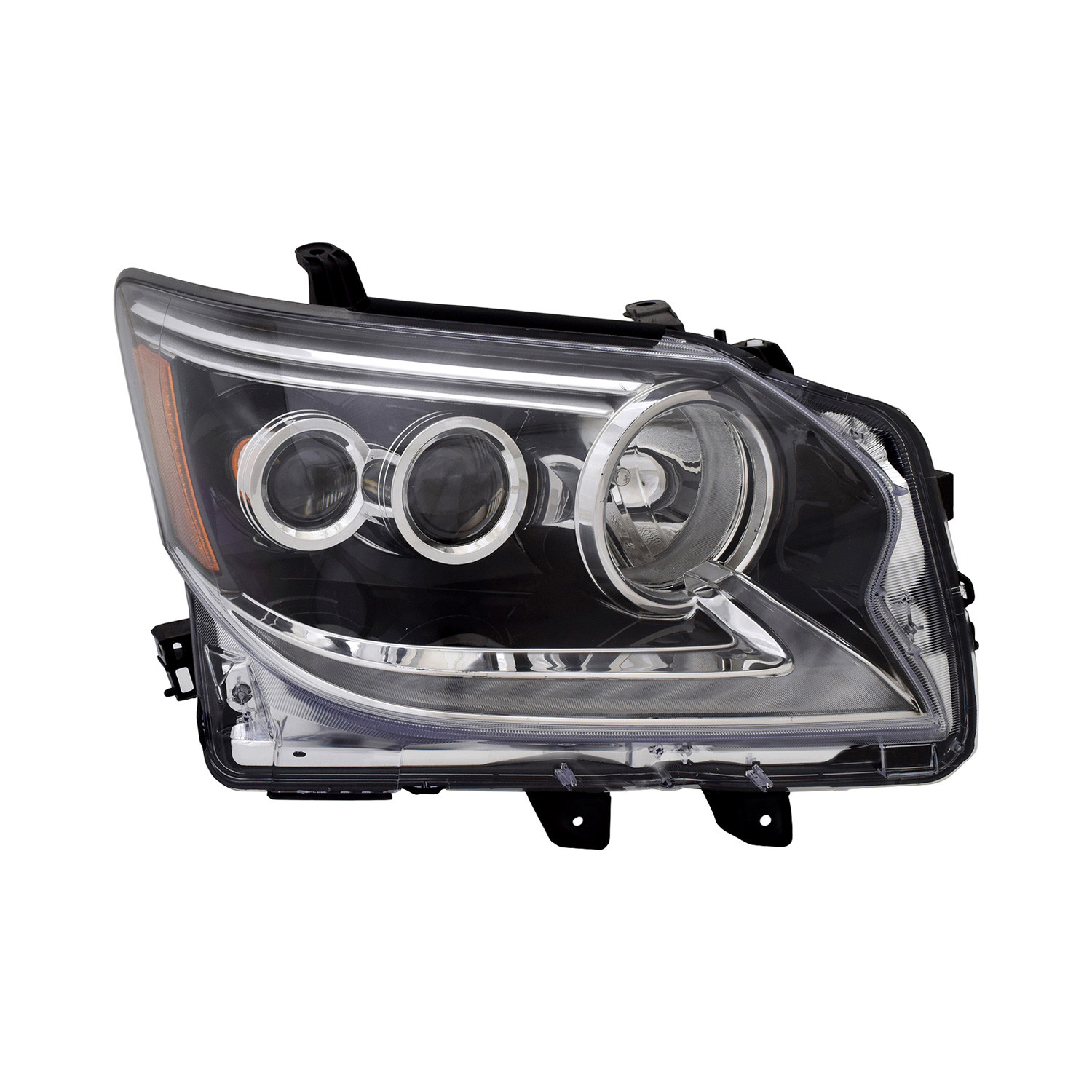 TYC® 20-17587-00 - Passenger Side Replacement Headlight Lens and ...