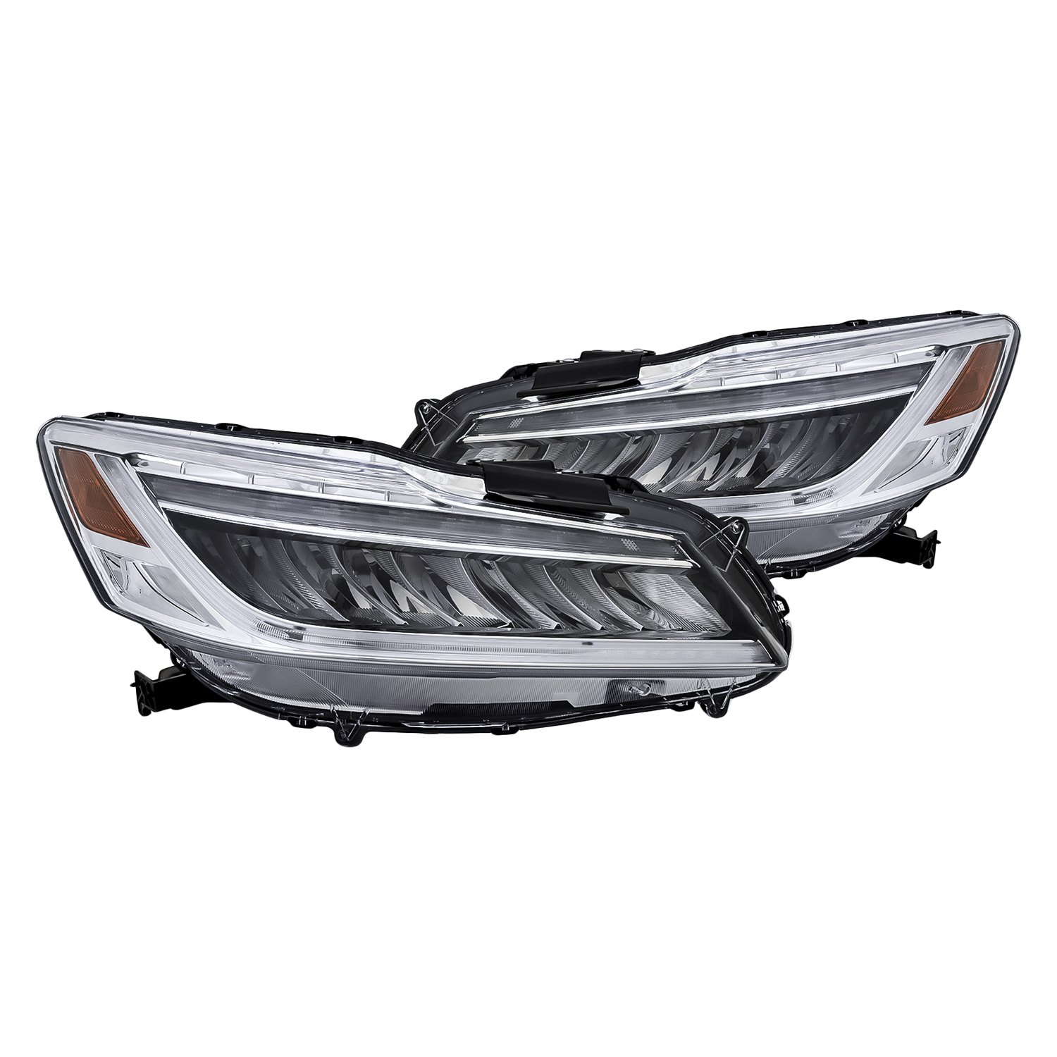 TYC® VS-20-9766-00-9 - Driver and Passenger Side Replacement Headlight ...