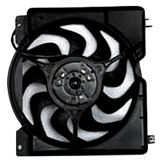 TYC® 620550 - Dual Radiator and Condenser Fan Assembly