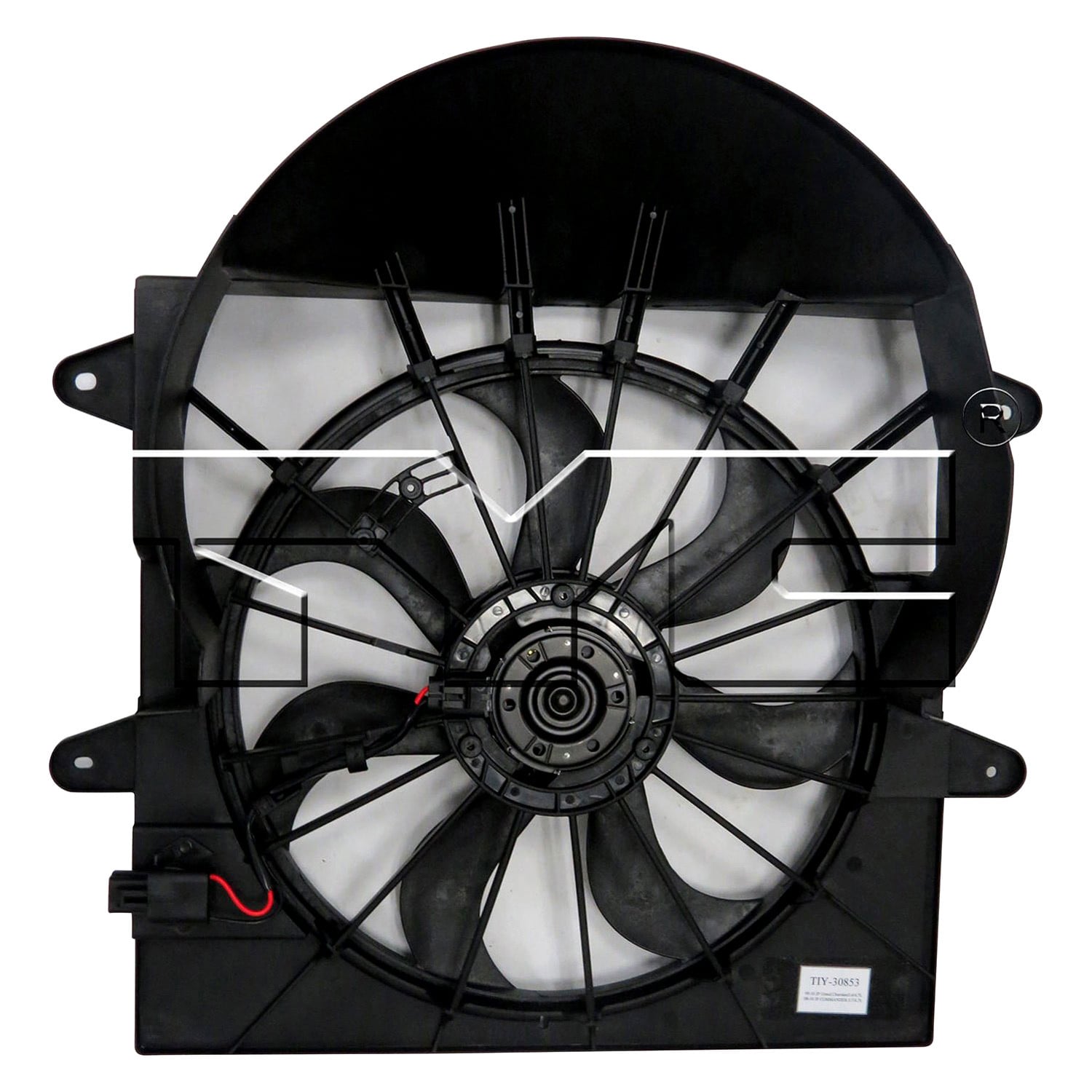 TYC® 623360 - Dual Radiator and Condenser Fan Assembly