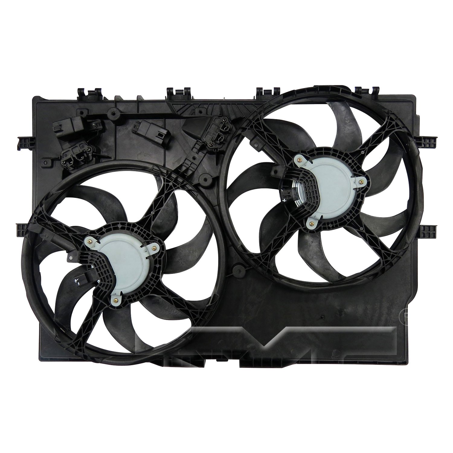 TYC® 623730 - Dual Radiator and Condenser Fan Assembly
