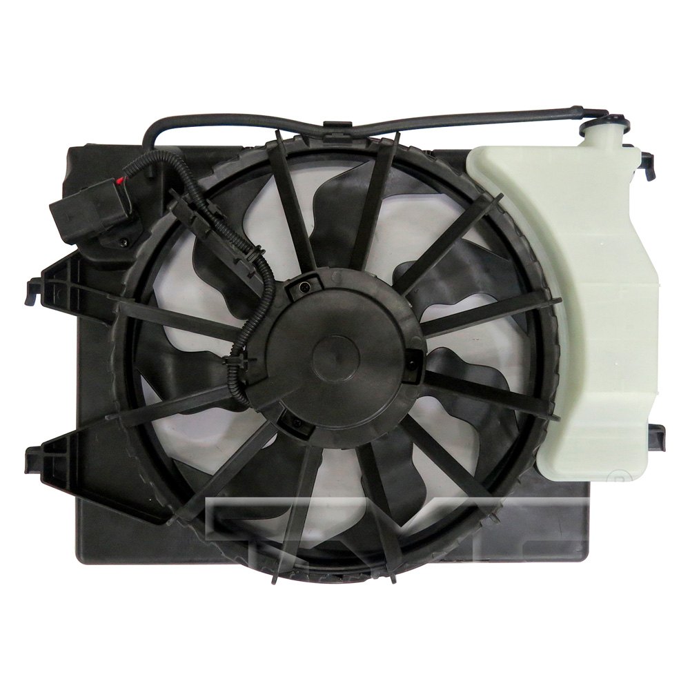 TYC® 624330 - Dual Radiator and Condenser Fan Assembly