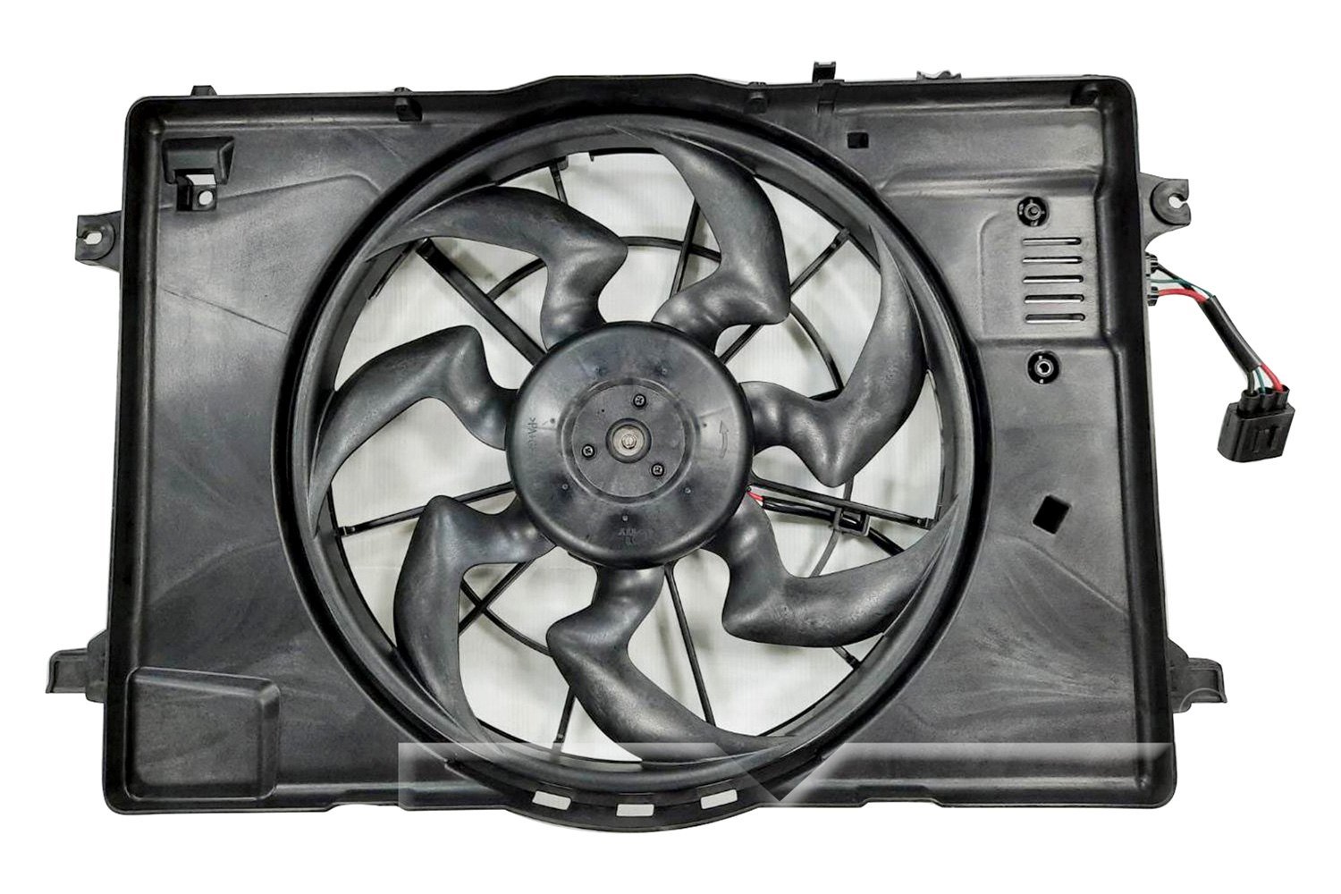 TYC® 624770 - Dual Radiator and Condenser Fan Assembly