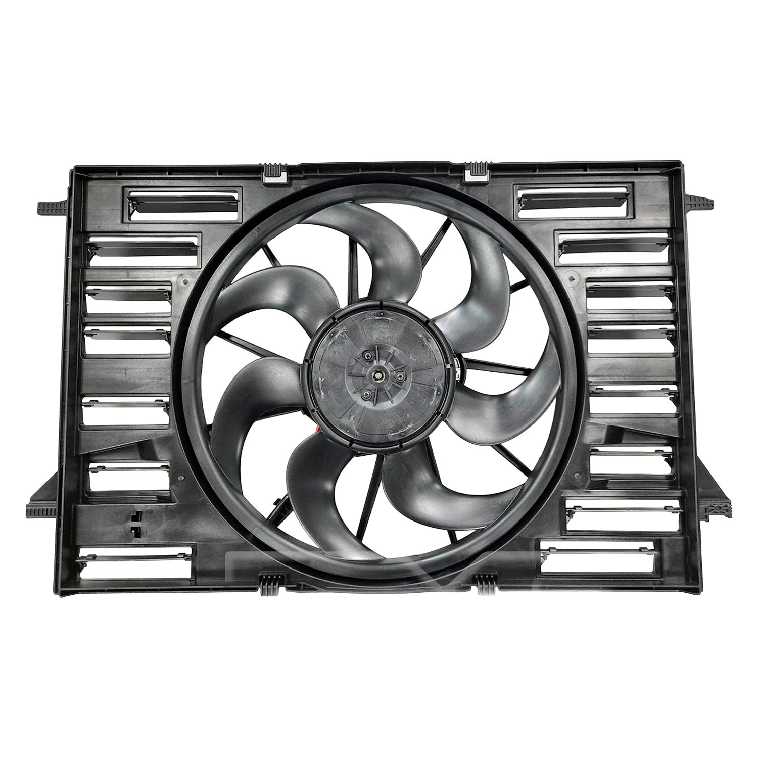 TYC® 625080 - Dual Radiator and Condenser Fan Assembly