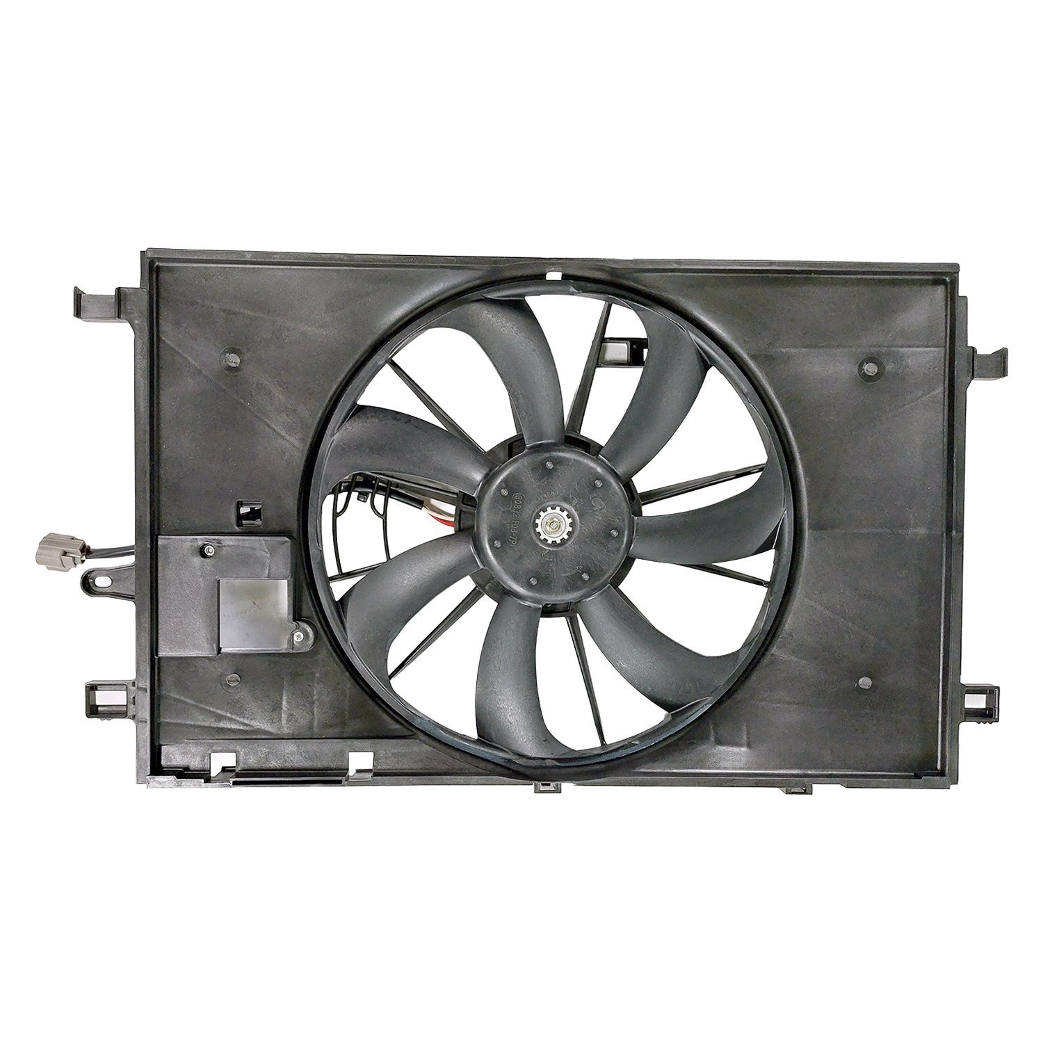 TYC® 625110 - Dual Radiator and Condenser Fan Assembly