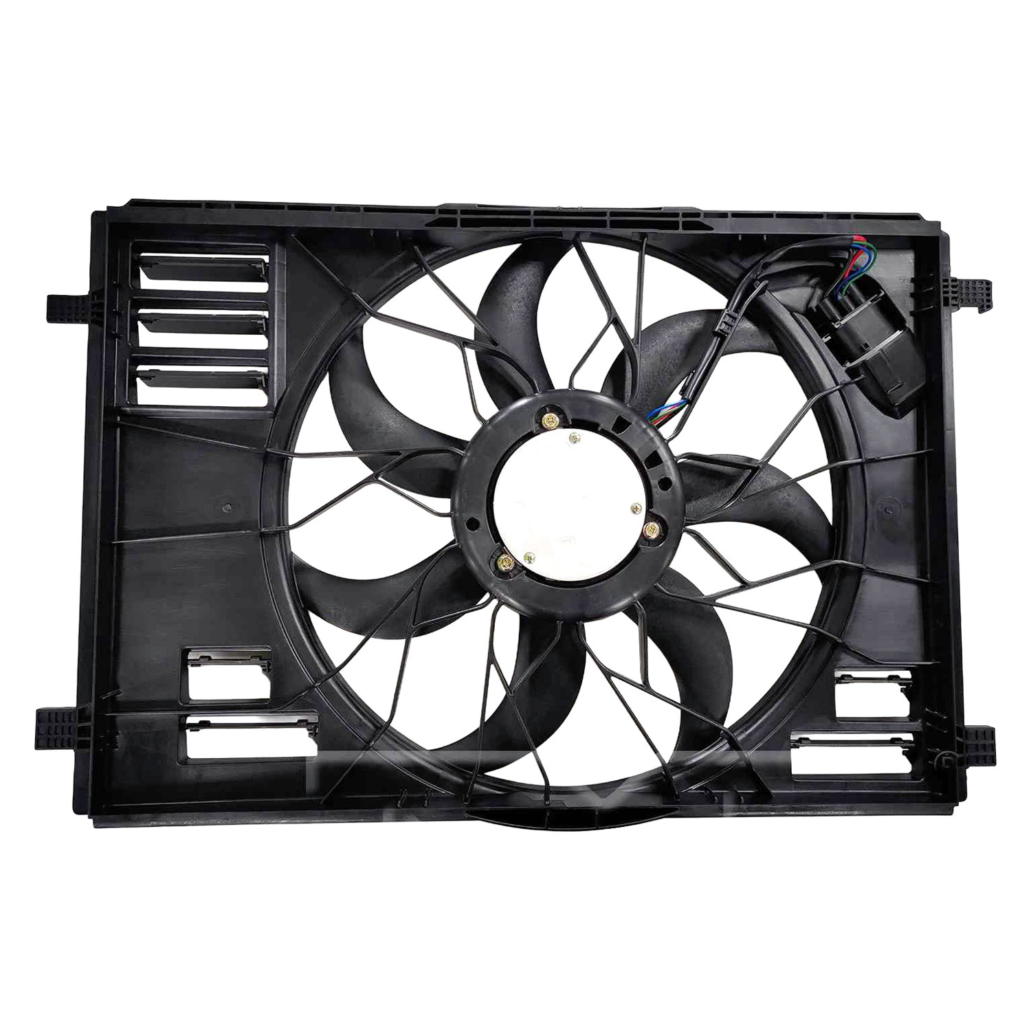 TYC® 625510 - Dual Radiator and Condenser Fan Assembly