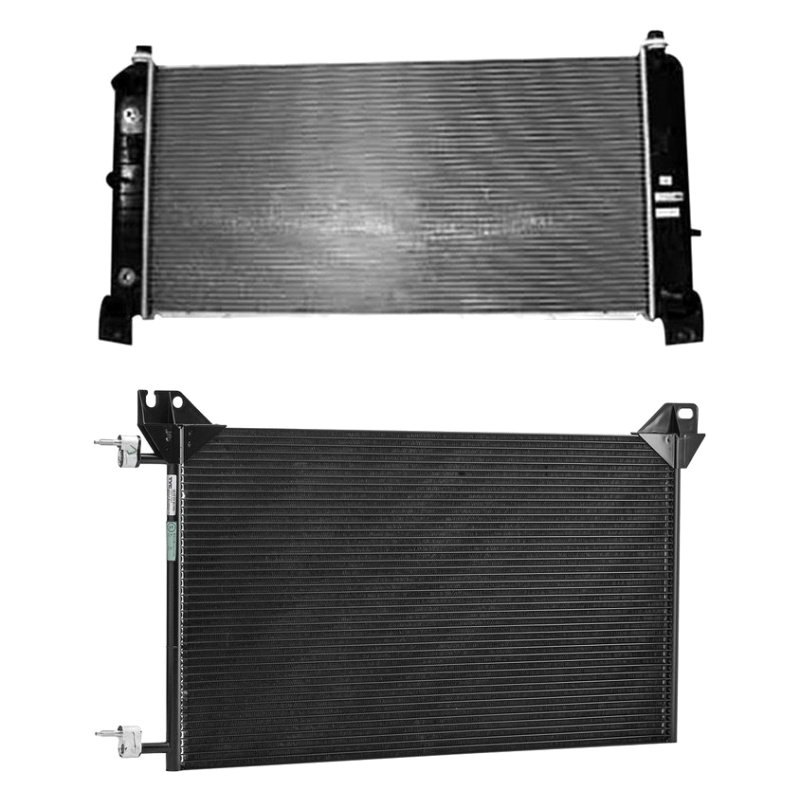 TYC® BNDL-473747 - Radiator and Condenser Kit