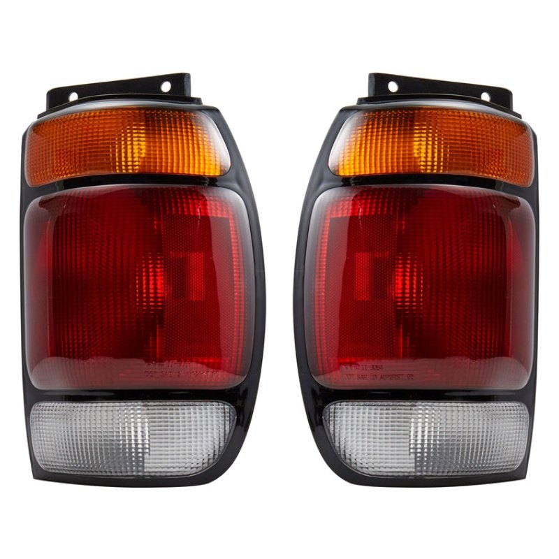 TYC® VS-1027-11-3054-01 - Driver and Passenger Side Replacement Tail Lights (Standard Line)