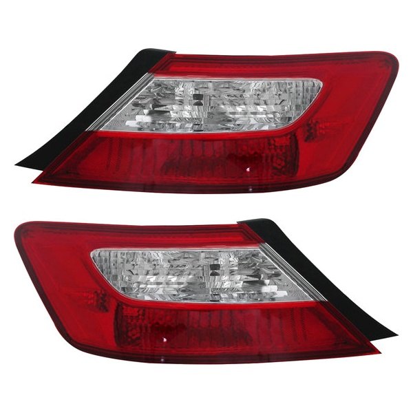 TYC® VS-1027-11-6168-01 - Driver and Passenger Side Outer Replacement Tail Lights (Standard Line)