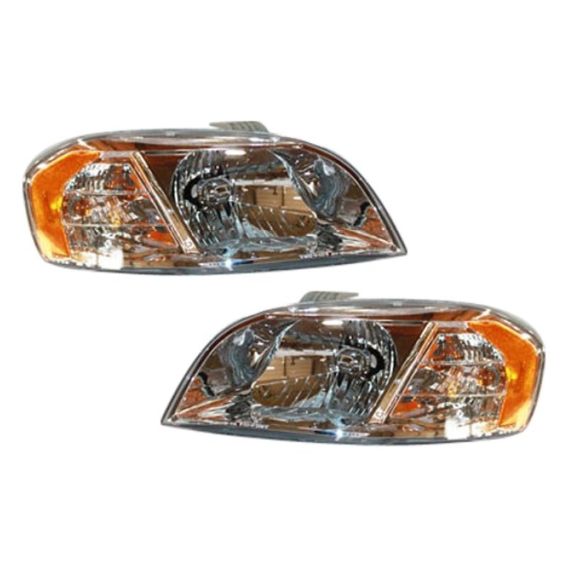 TYC® VS-1027-20-6822-01 - Driver and Passenger Side Replacement Headlight Set (Standard Line)