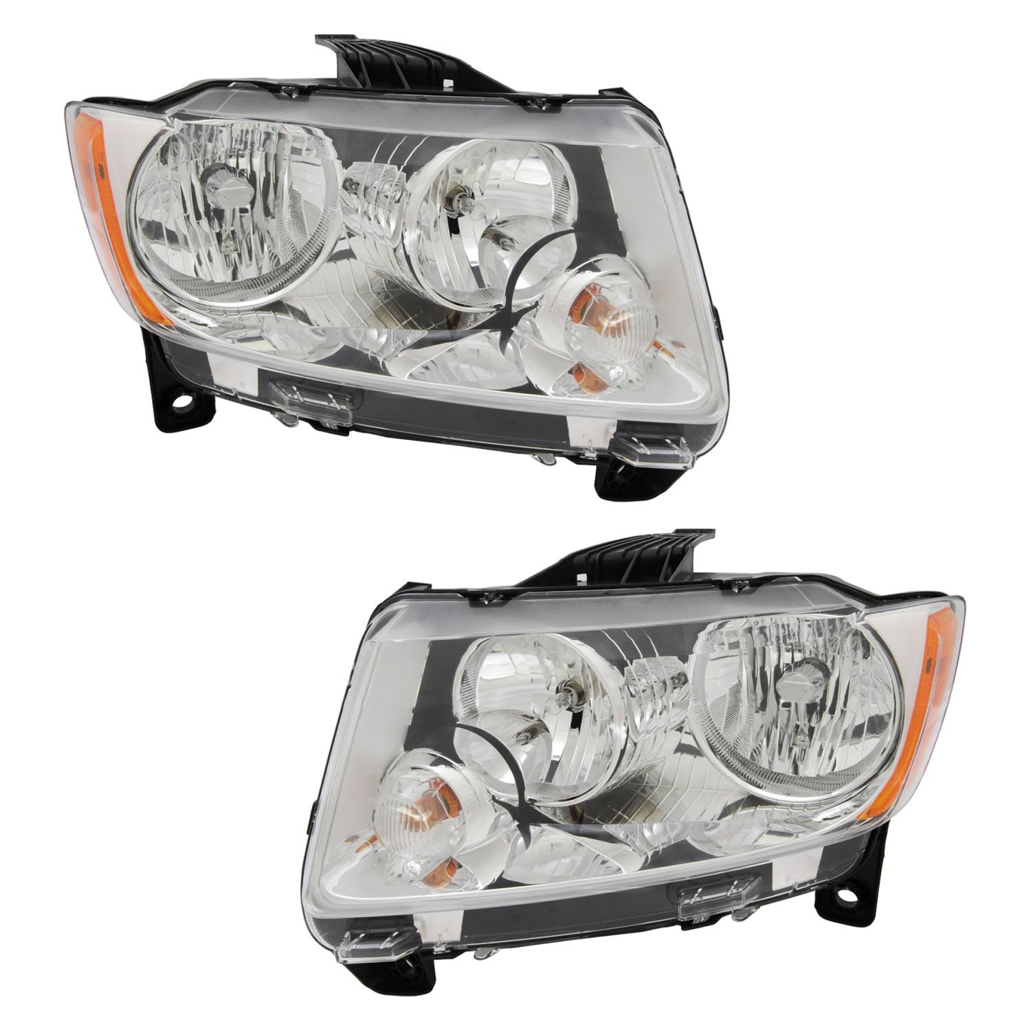 TYC® VS-1027-20-9166-00 - Driver and Passenger Side Replacement ...