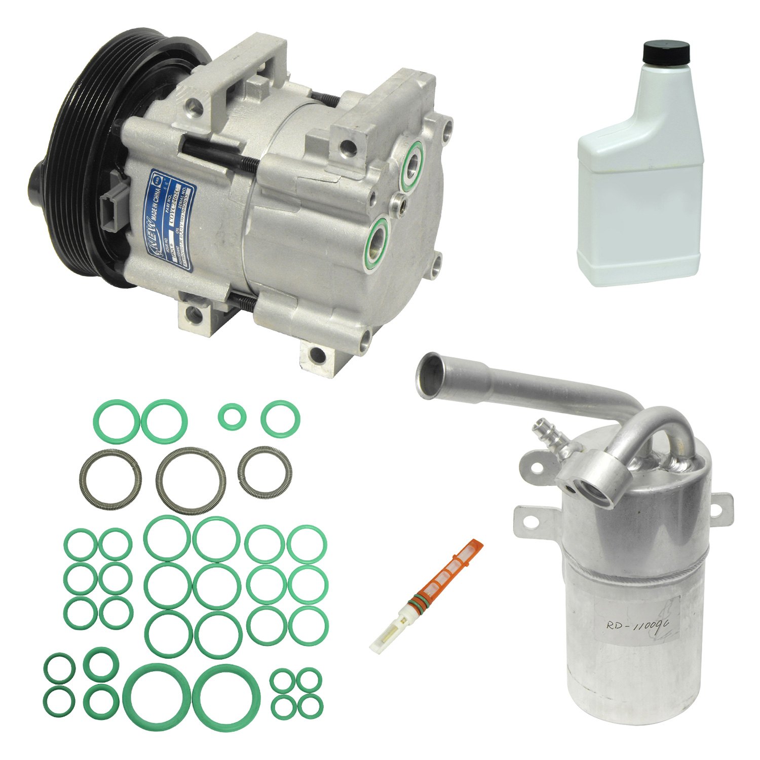 Universal Air Conditioner® KT1600 - A/C Compressor Kit