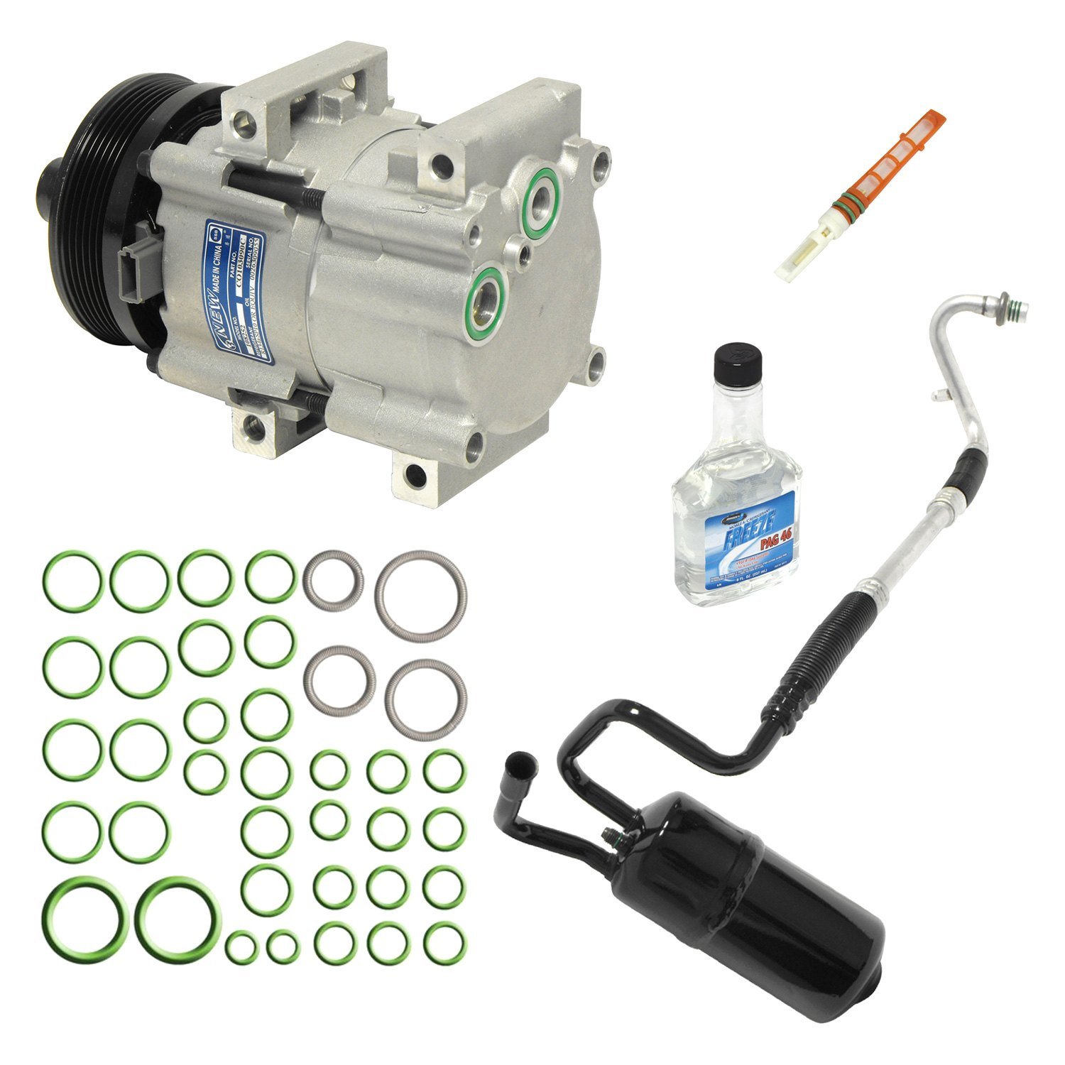 Universal Air Conditioner® KT1711 - A/C Compressor Kit