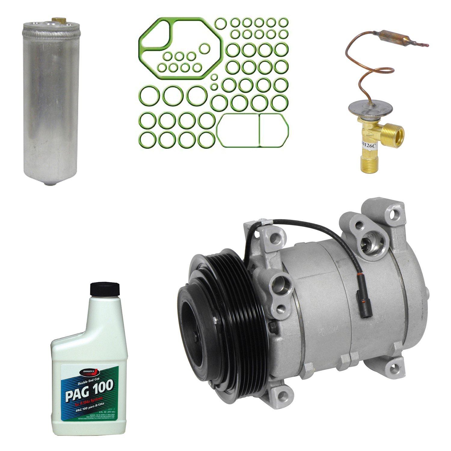Universal Air Conditioner® KT1829 - A/C Compressor Kit