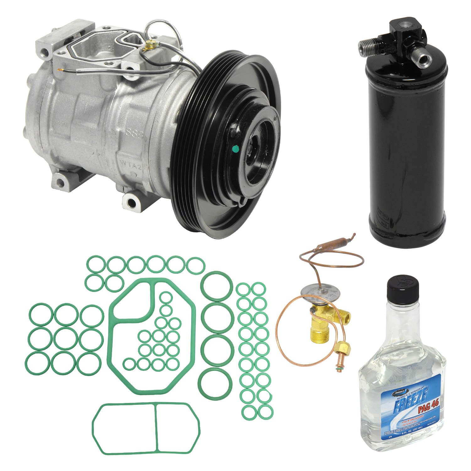 Universal Air Conditioner® KT3850 - A/C Compressor Kit