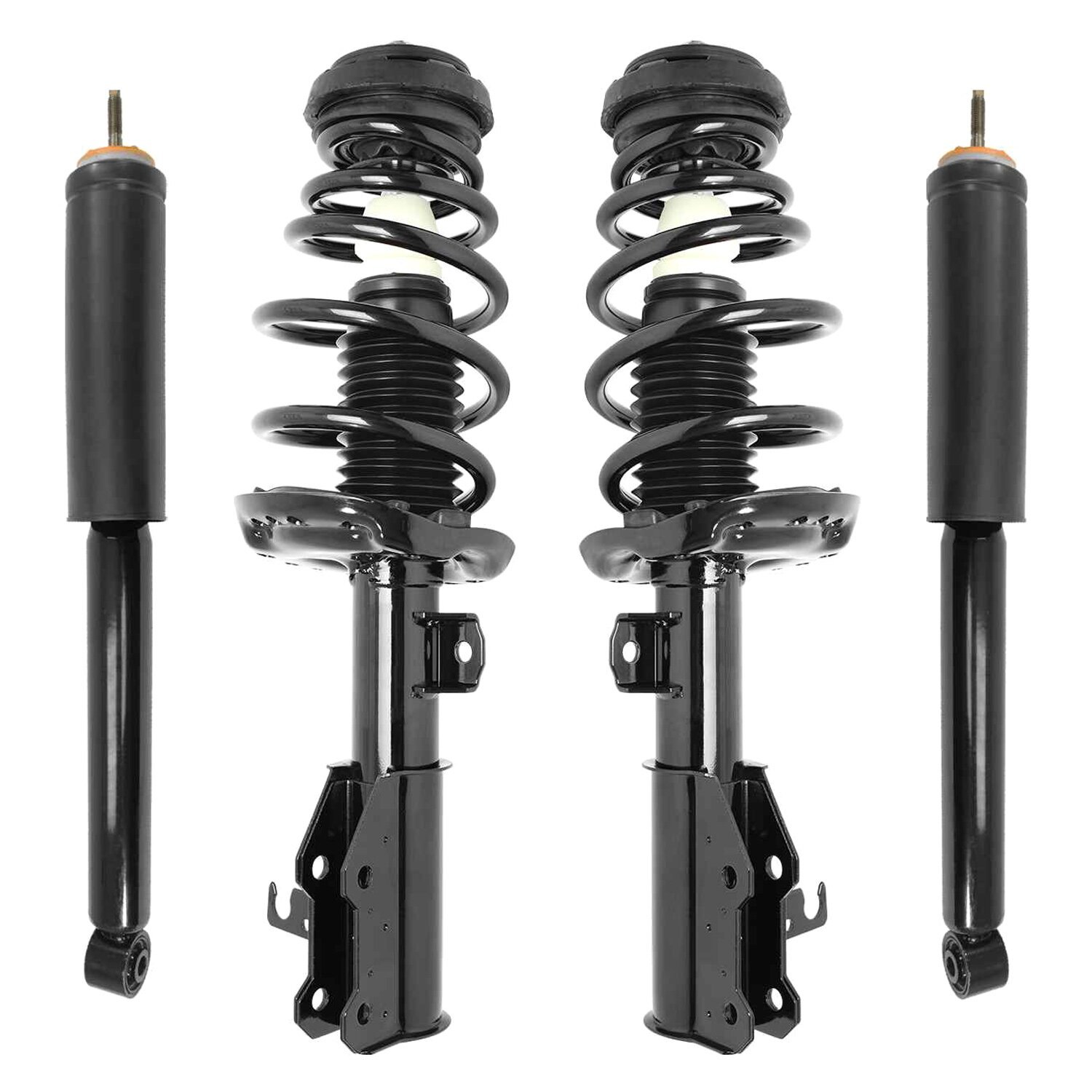 Unity Automotive® 4-11031-251320-001 - Front and Rear Shock Absorbers ...