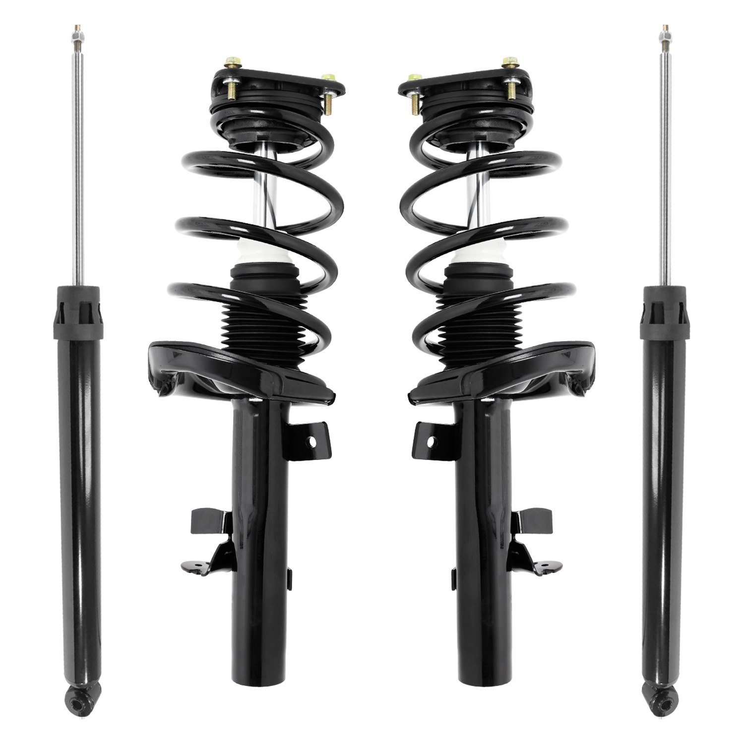 Unity Automotive® 4-11085-252150-001 - Front and Rear Shock Absorbers ...