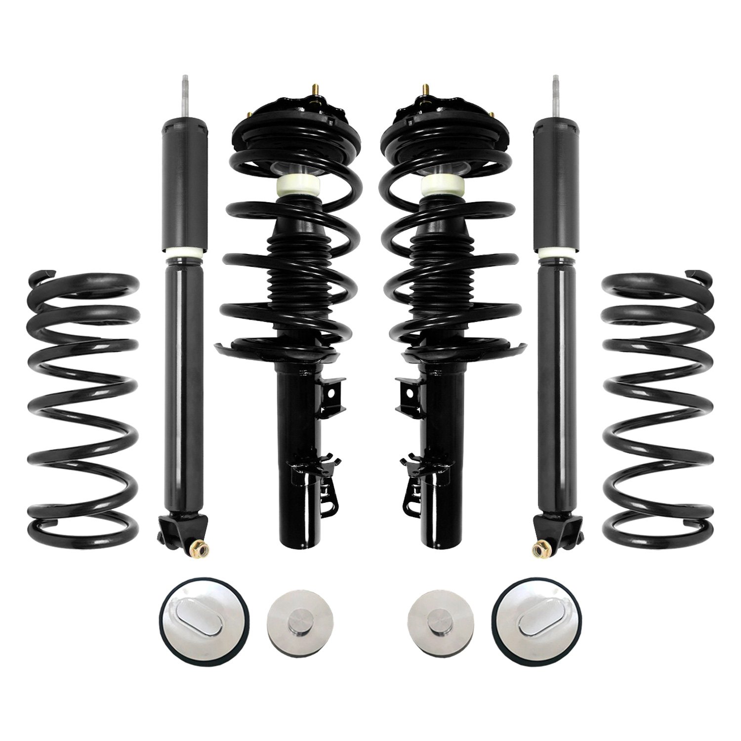 Unity Automotive® 4-61690C-KIT - Front and Rear Active to Passive ...
