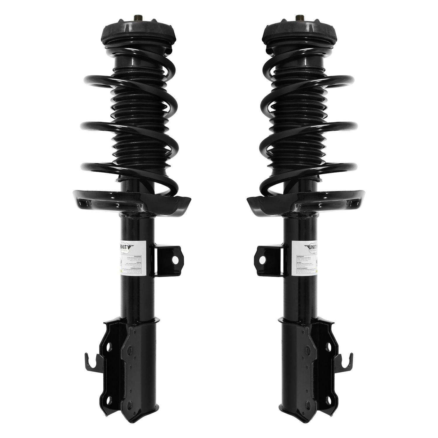 Unity Automotive® 2-11881-11882-001 - Front Complete Strut Assemblies