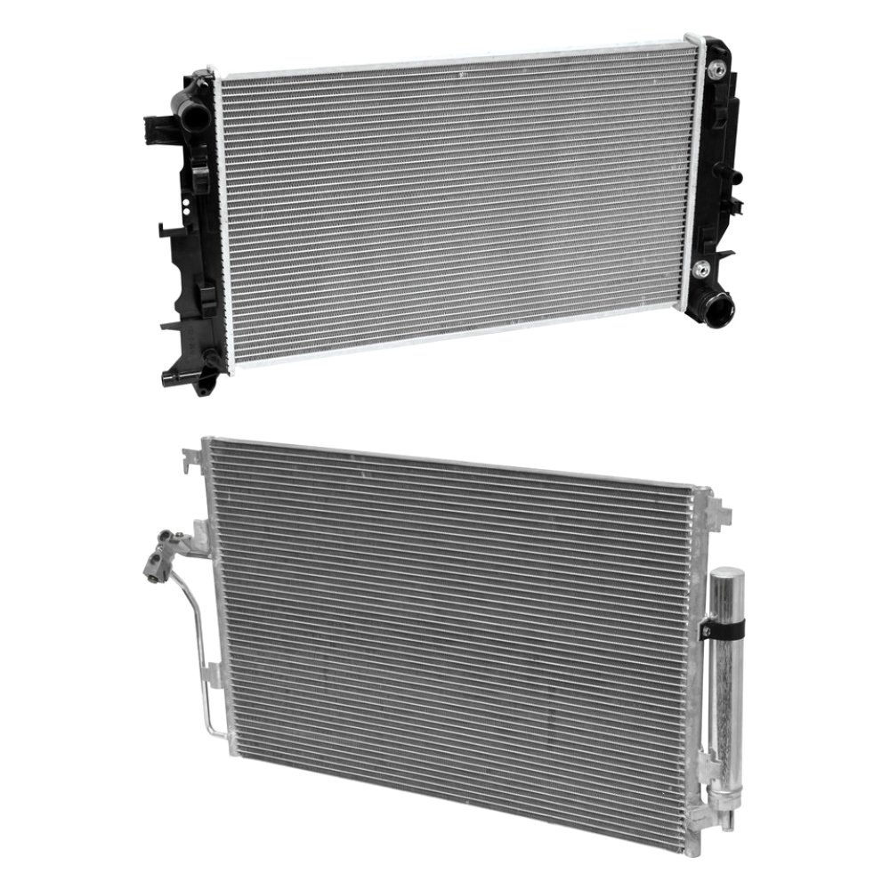 Universal Air Conditioner® BNDL-475071 - Radiator and Condenser Kit