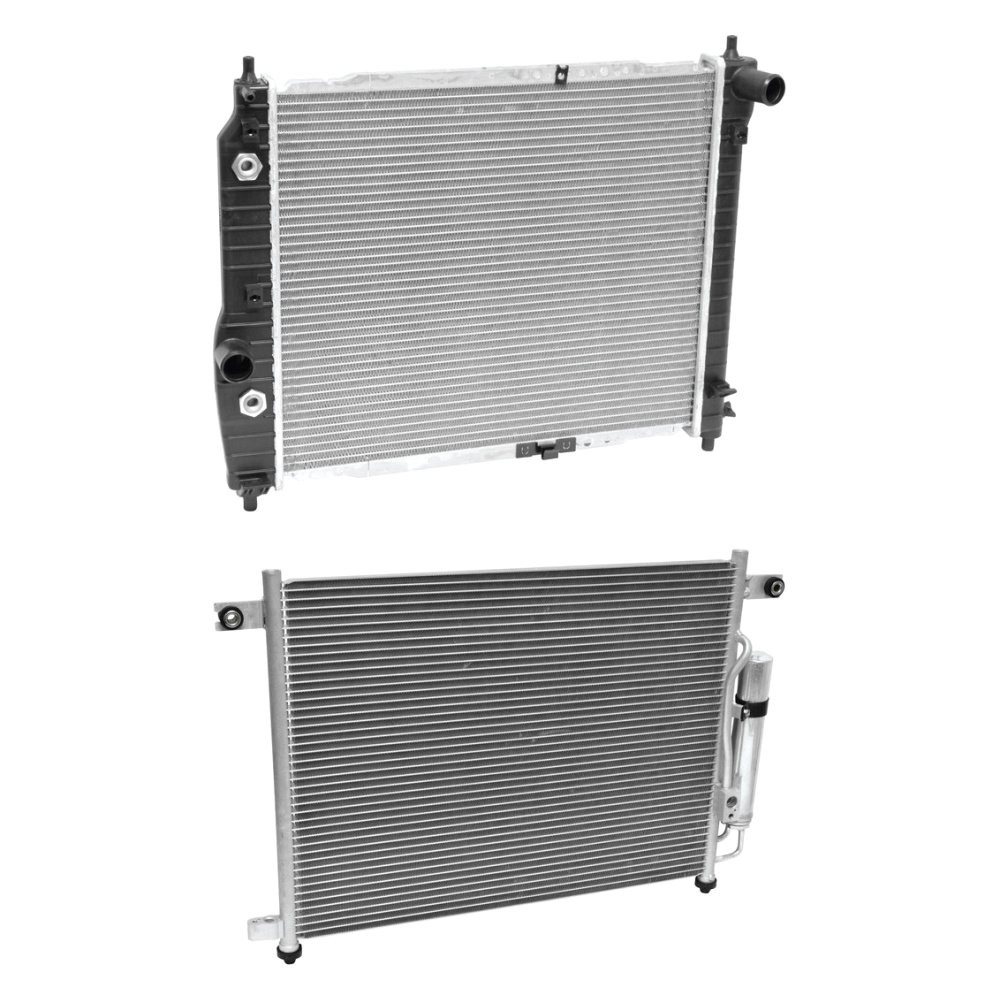 Universal Air Conditioner® BNDL-476333 - Radiator and Condenser Kit