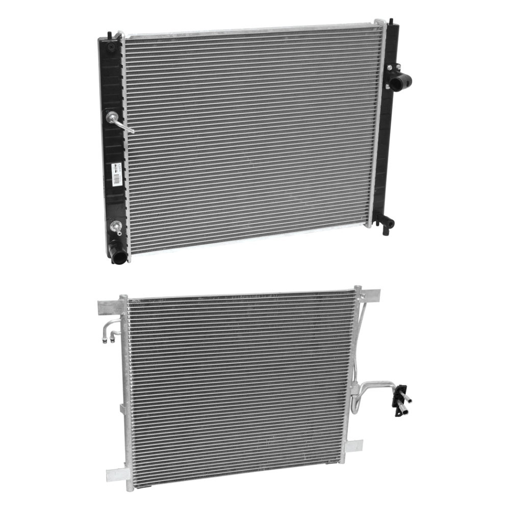 Universal Air Conditioner® BNDL-476395 - Radiator and Condenser Kit