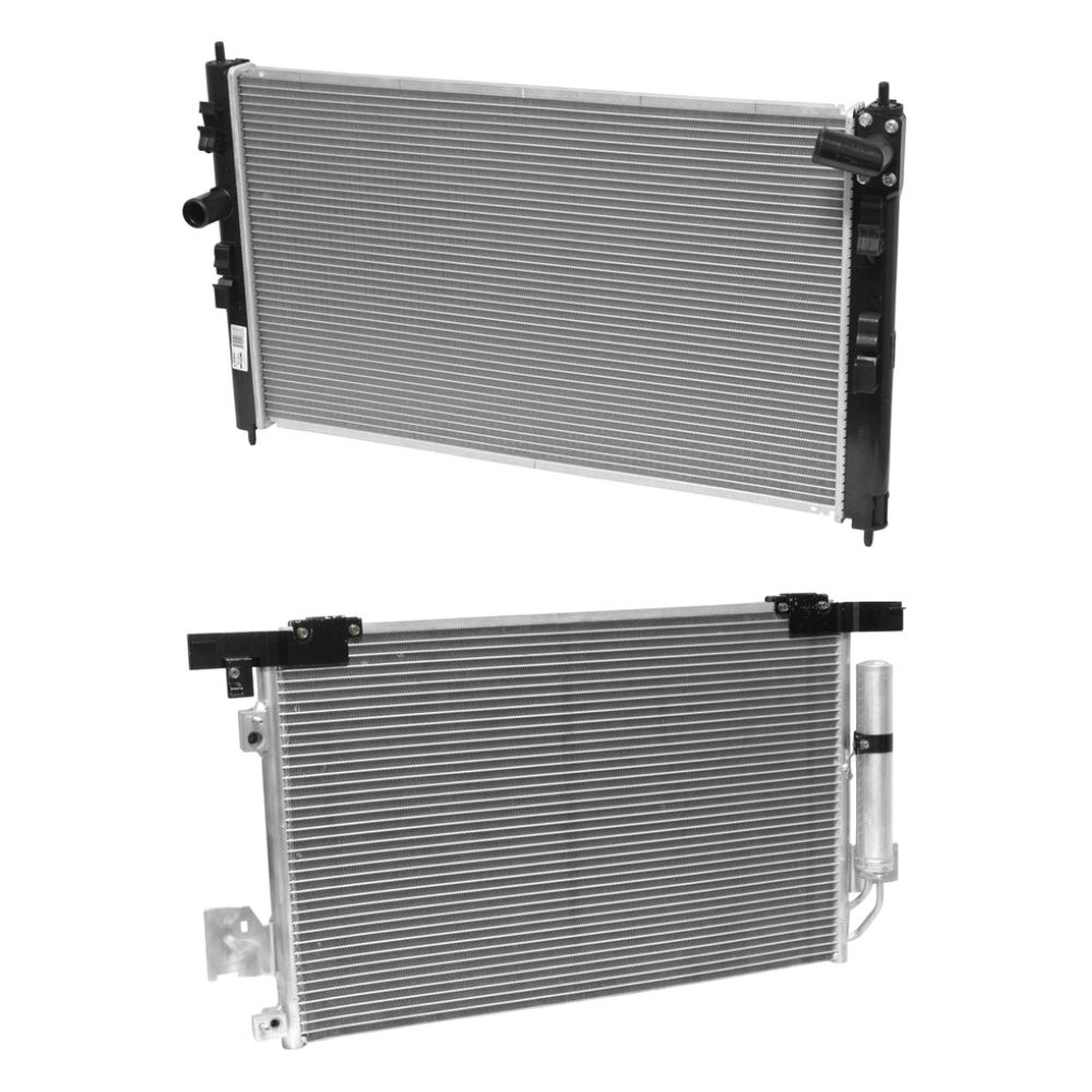Universal Air Conditioner® BNDL-476786 - Radiator and Condenser Kit