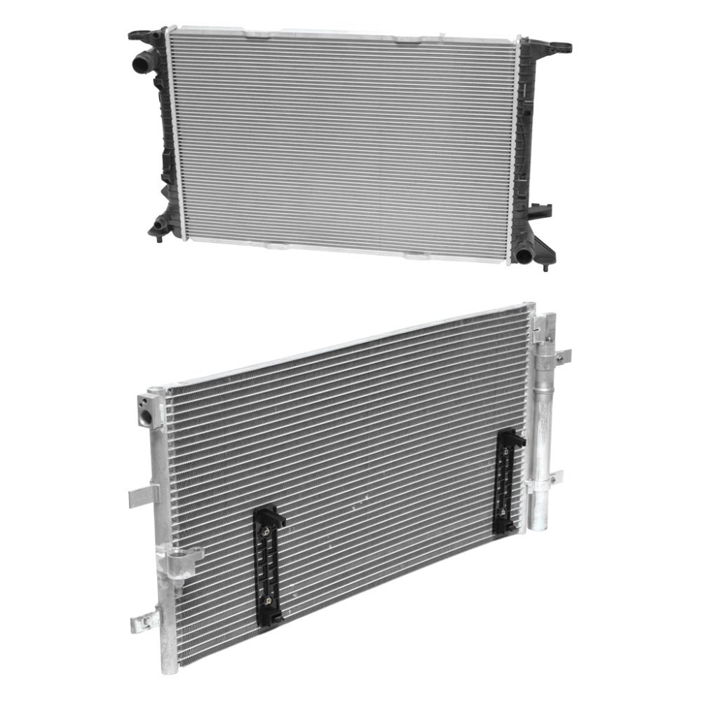 Universal Air Conditioner® BNDL-477115 - Radiator and Condenser Kit