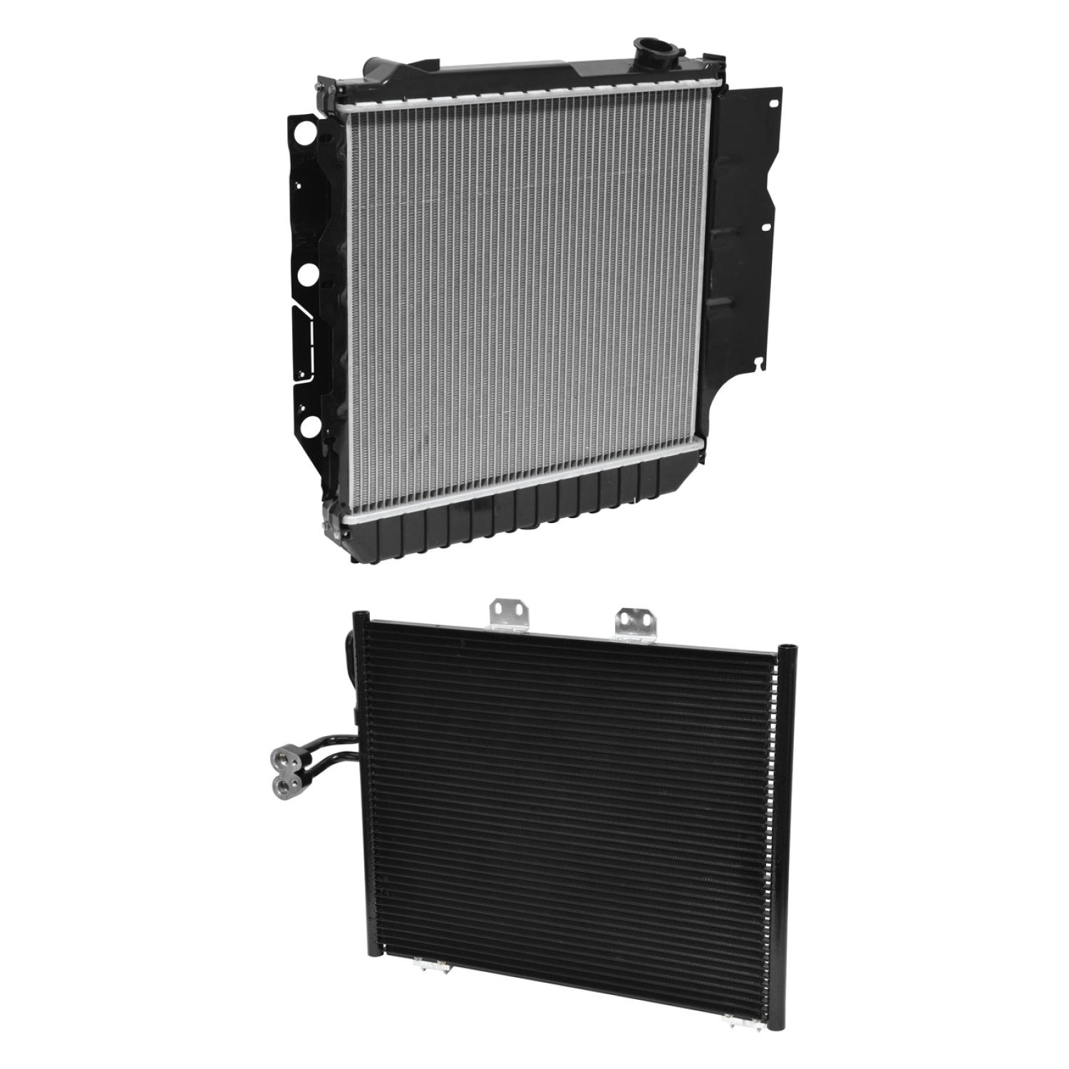 Universal Air Conditioner® BNDL-477291 - Radiator and Condenser Kit