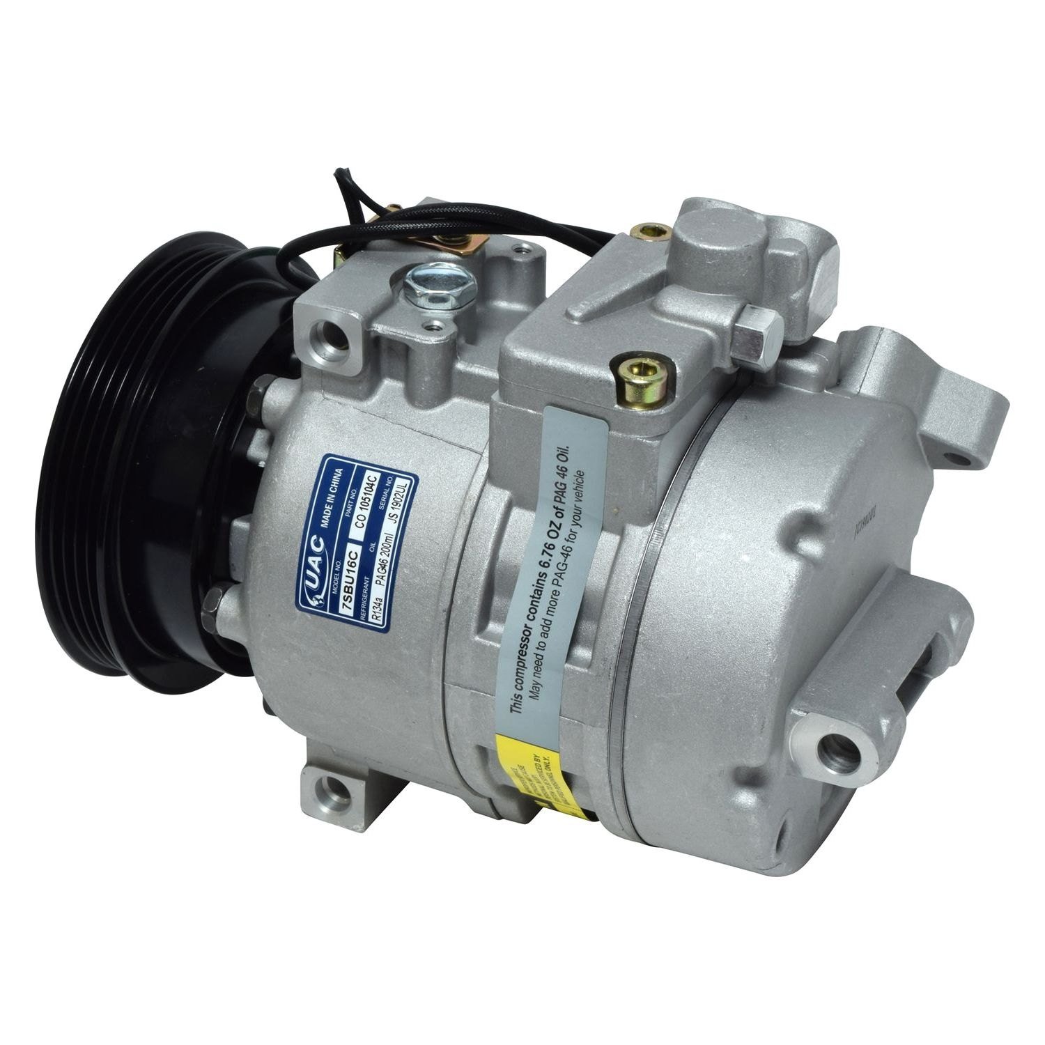 Universal Air Conditioner® CO105104C - A/C Compressor Assembly