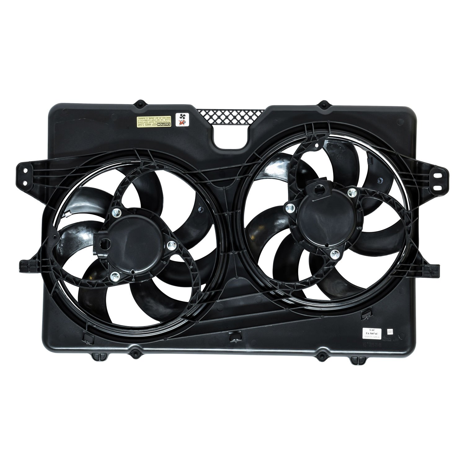 Universal Air Conditioner® FA50074C - Dual Radiator and Condenser Fan ...