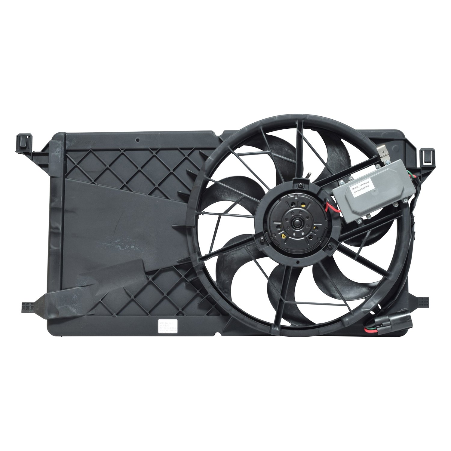 Universal Air Conditioner® FA50340C - Dual Radiator and Condenser Fan ...