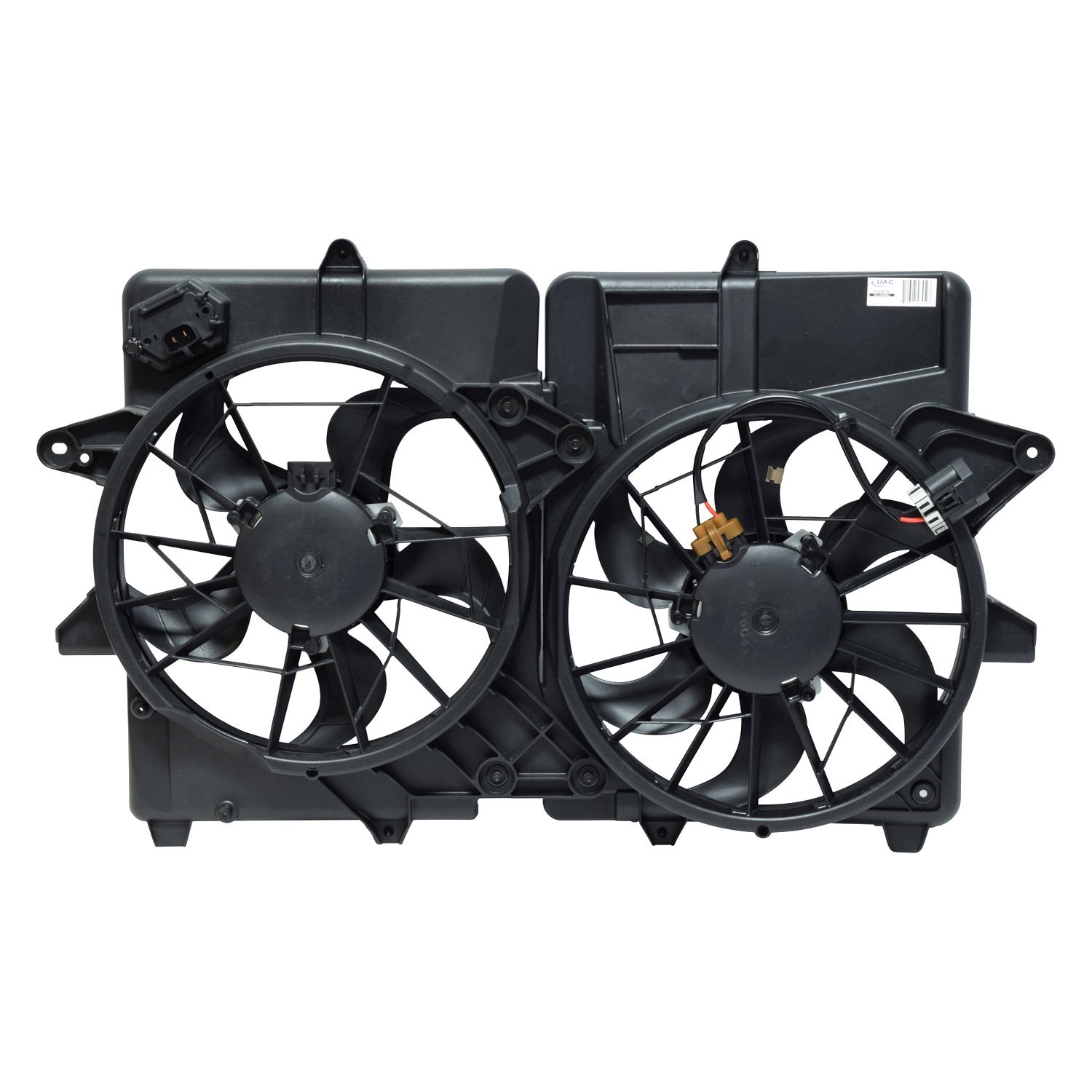 Universal Air Conditioner® FA50418C - Dual Radiator and Condenser Fan ...