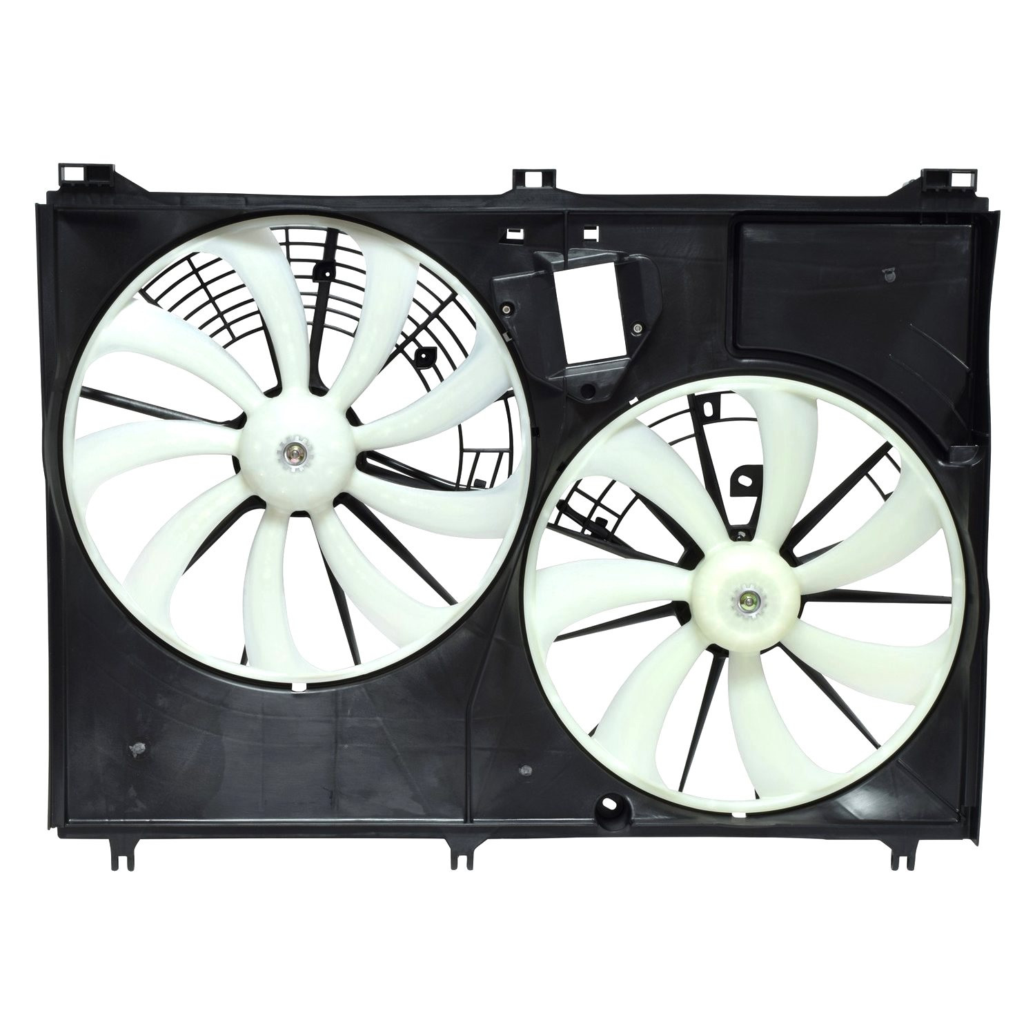 Universal Air Conditioner® FA50592C - Dual Radiator and Condenser Fan ...