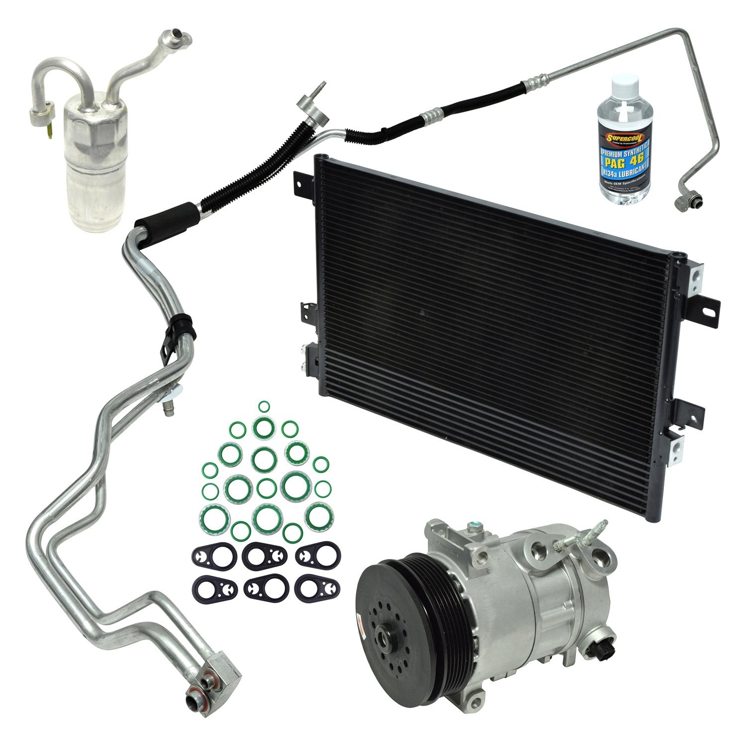UAC® - Chrysler 200 2.4L 2012 A/C Compressor Kit