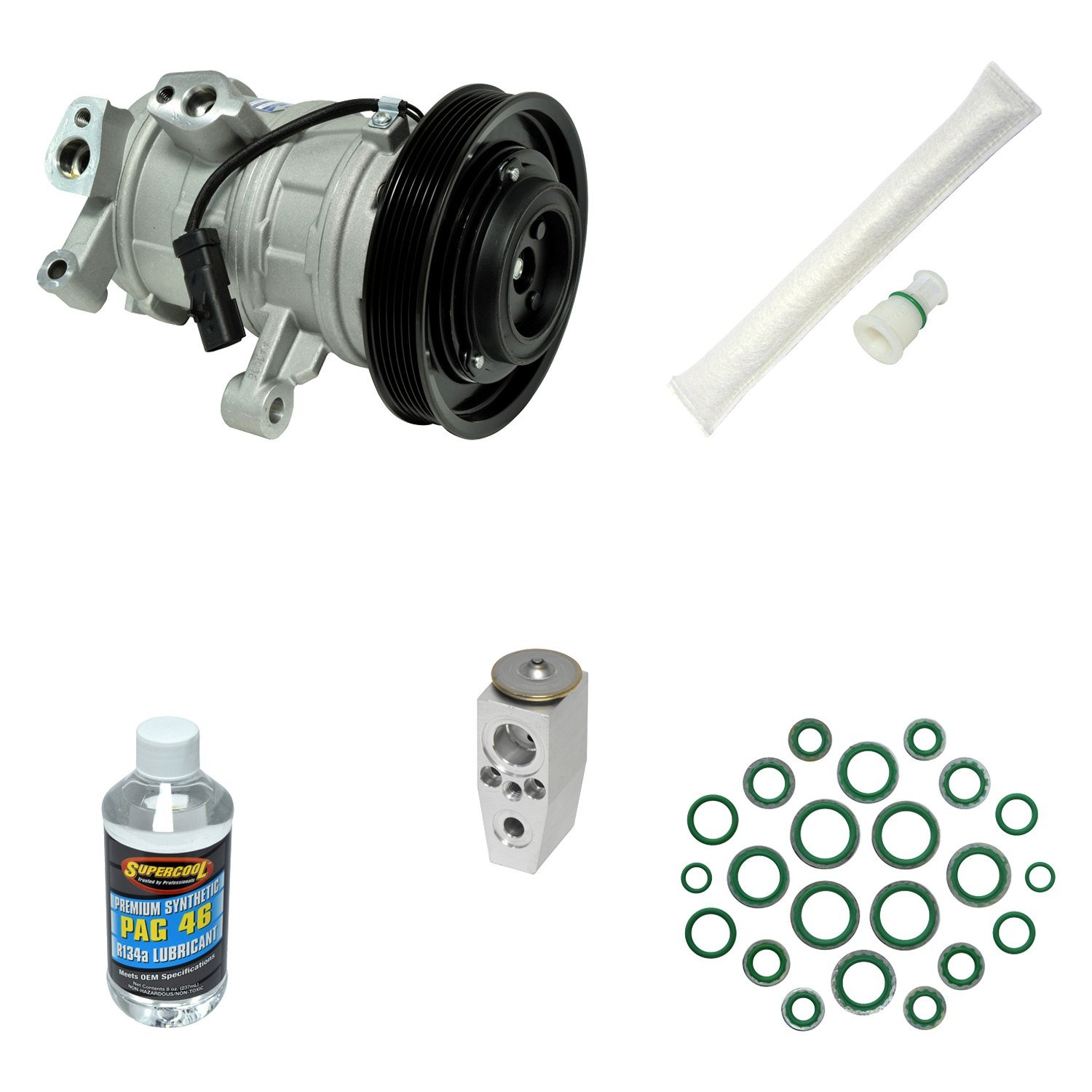 Universal Air Conditioner® KT5246 - A/C Compressor Kit