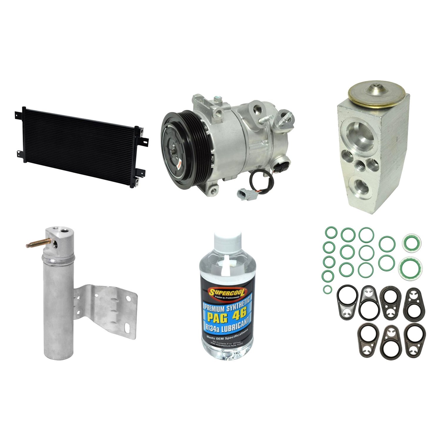 Universal Air Conditioner® KT5937A - A/C Compressor Kit