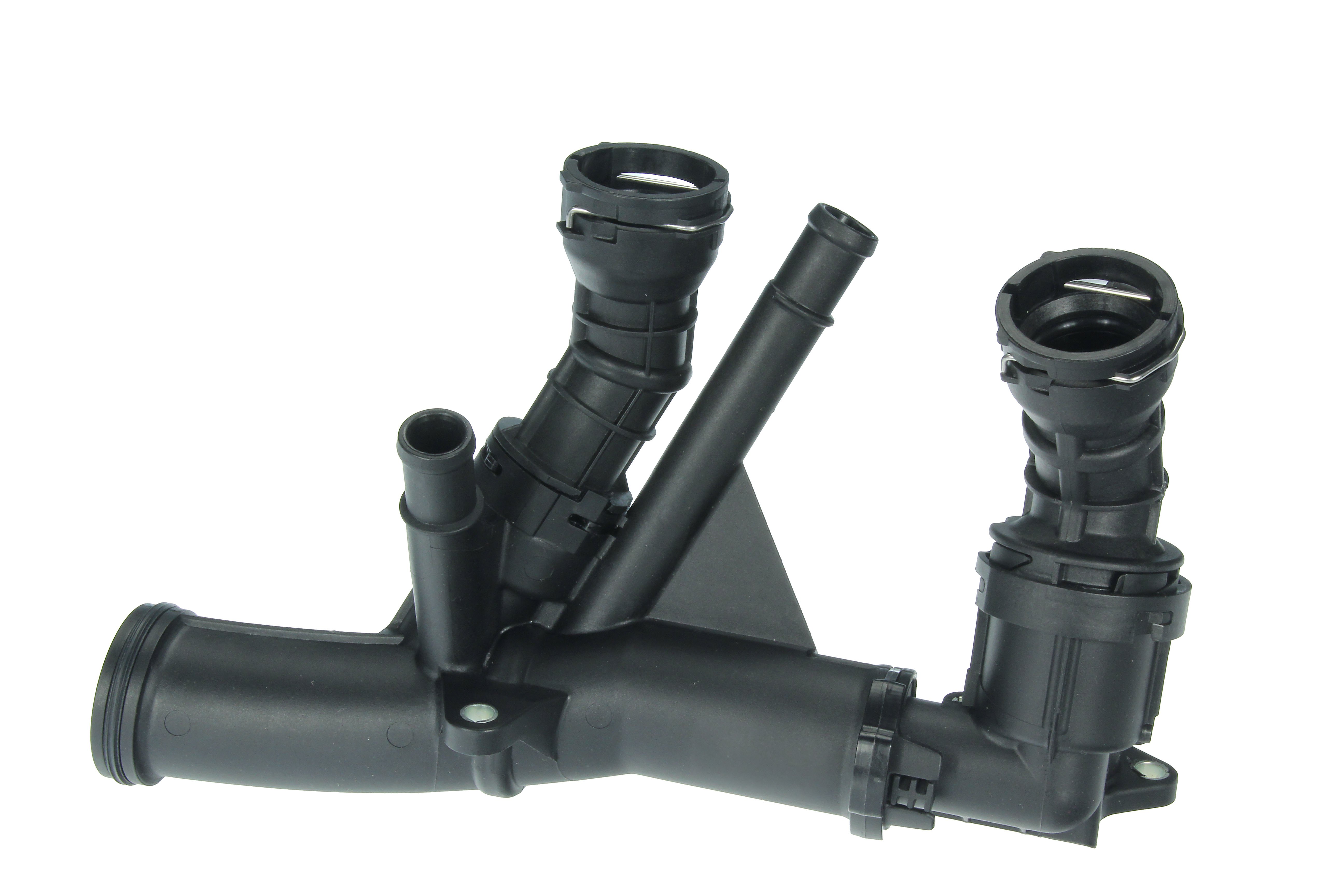 URO Parts® 04L121026AH - Engine Coolant Thermostat and Housing Assembly