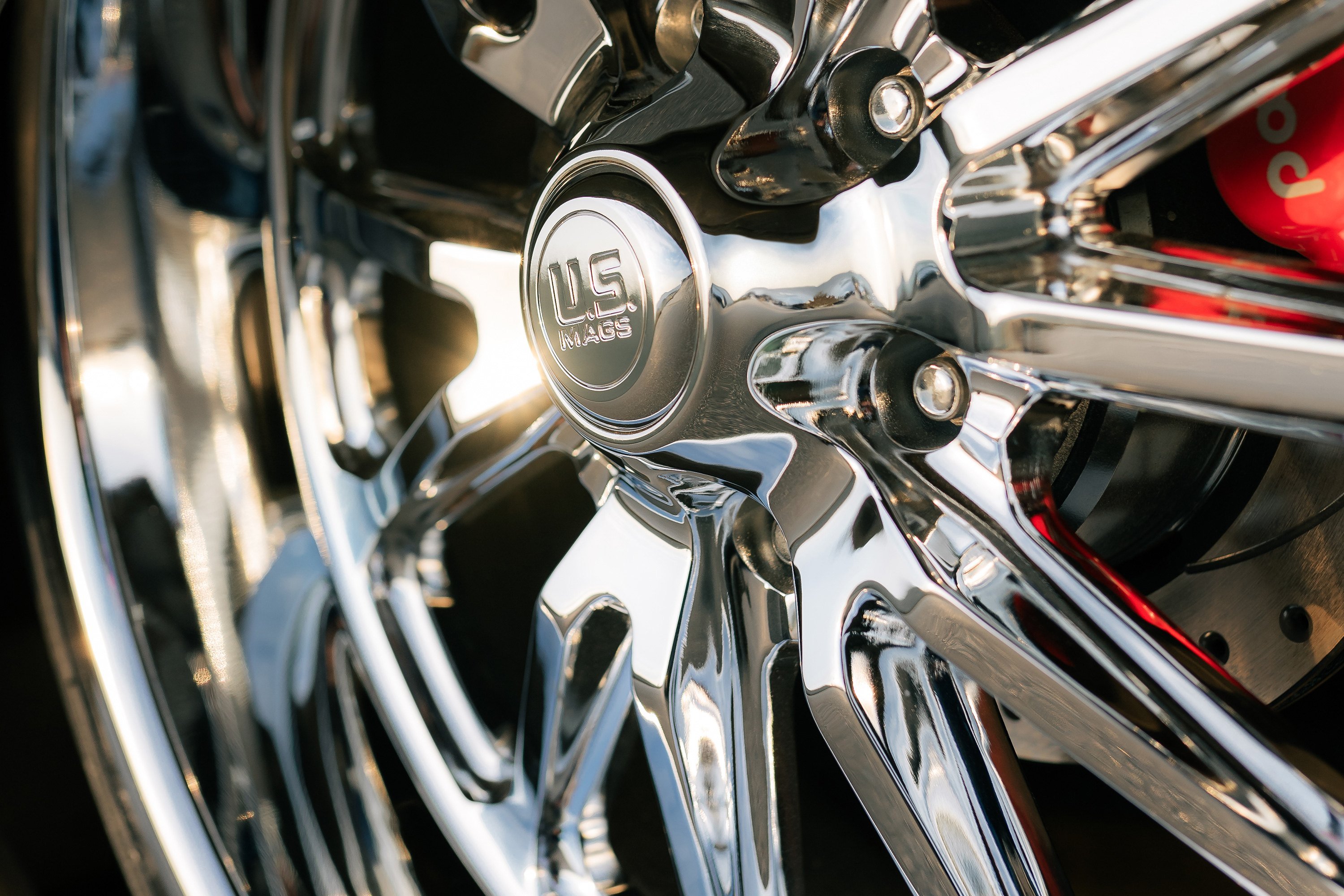 U.S. MAGS® UC145 RAMBLER 6 Wheels - Chrome Rims