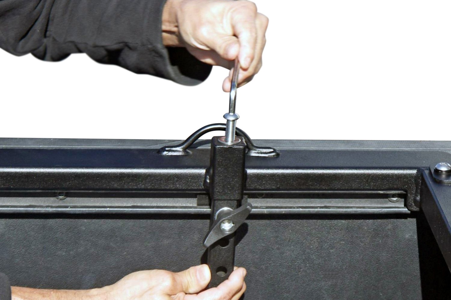 U.S. RACK® 82810711 - Motorcycle Grip Truck Rack 2 Wheel Chocks