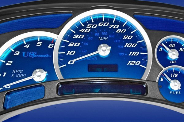 US Speedo™ - Custom Gauge Faces, LED Dash Kits, Needles | CARiD