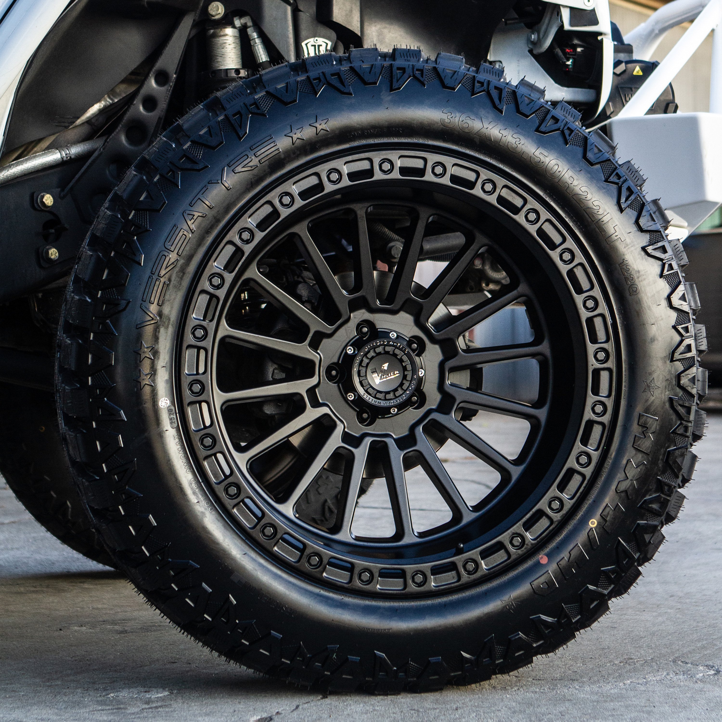 V-ROCK® VR15 STRIKE Wheels - Satin Black Rims