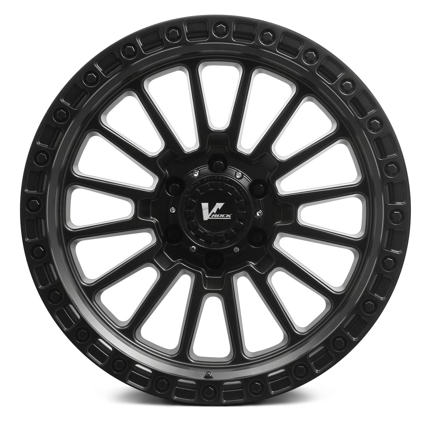 V-ROCK® VR15 STRIKE Wheels - Satin Black Rims